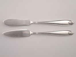 WMF 1600 Akanthus versilbert Butter & Käsemesser